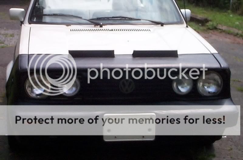 FS: 1990-1993 Cabriolet nose bra for double headlight cars | VW Vortex ...