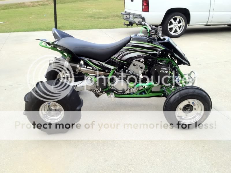 F/s front drag tires/rims | Honda TRX 450R