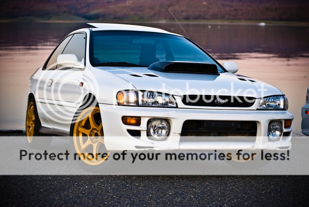 JDM GC8 Grill and emblem, LIP, GC8 STI CF Scoop Spats, Rims - NASIOC