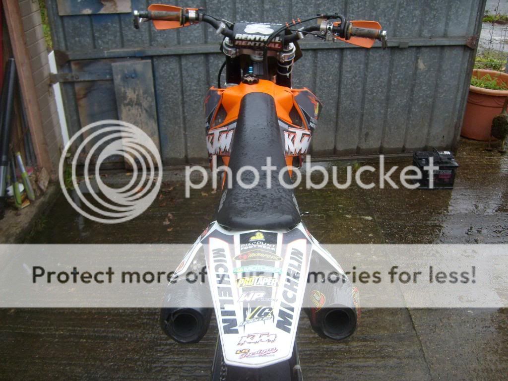 Ktm RFS Akrapovic Twin Pipe System | KTM Owners Forum