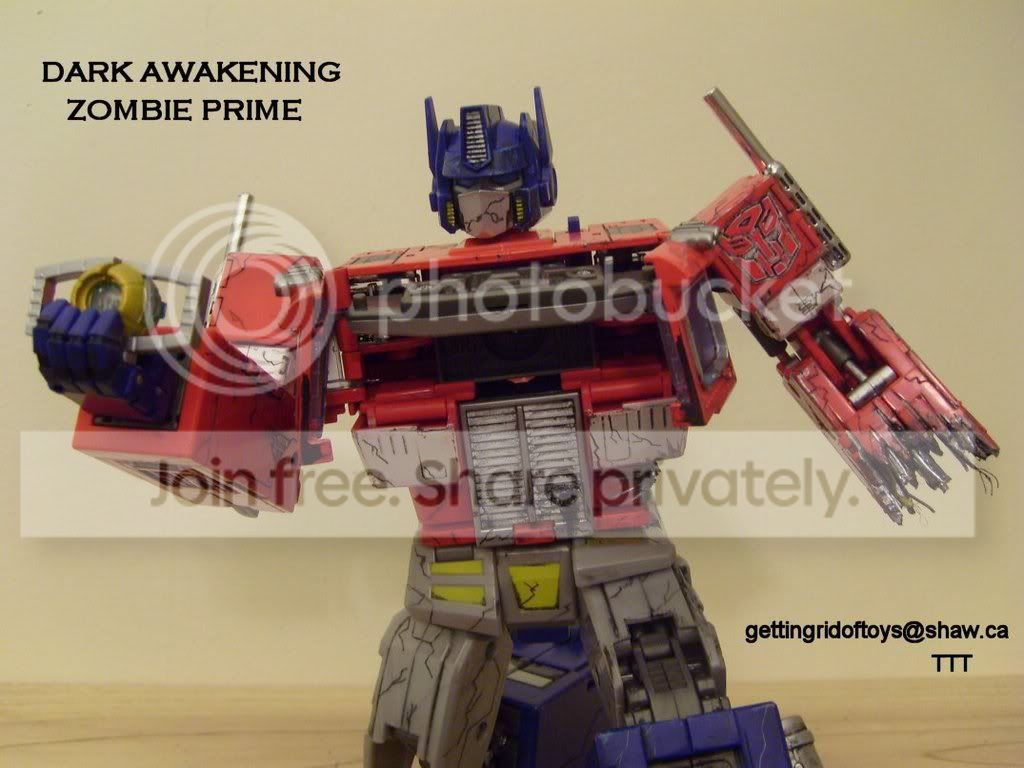 Heavy/Scratch: - Dark Awakening ZOMBIE Optimus Prime CARTOON Custom ...