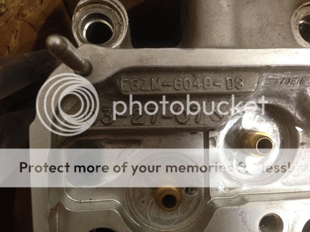 Roush/yates D3 heads(bare) with matching ford racing M9424-C58 intake ...