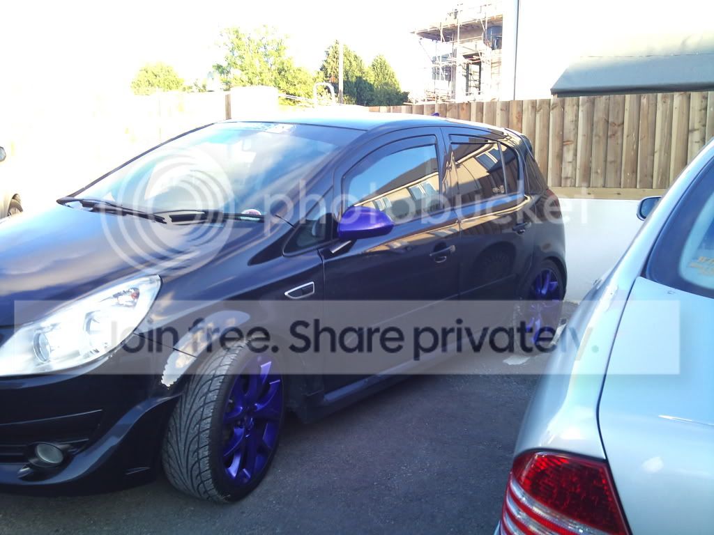 Cadburys Purple on a D.. is it a first?? | Vauxhall Corsa-D Forum