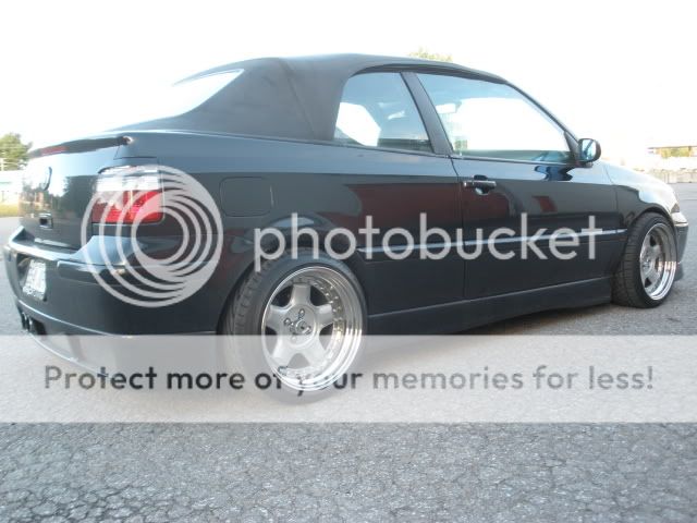 how to run 16x10.5 schmidt modernlines on mk3.5 cabrio | VW Vortex ...